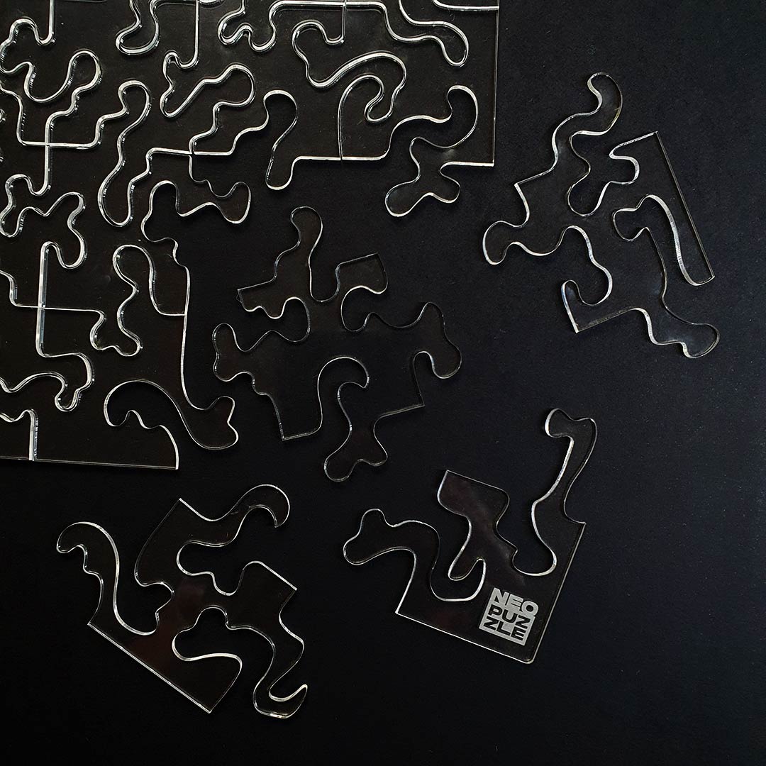 Quebra-cabeça transparente Morfy 32 peças - Neo Puzzle